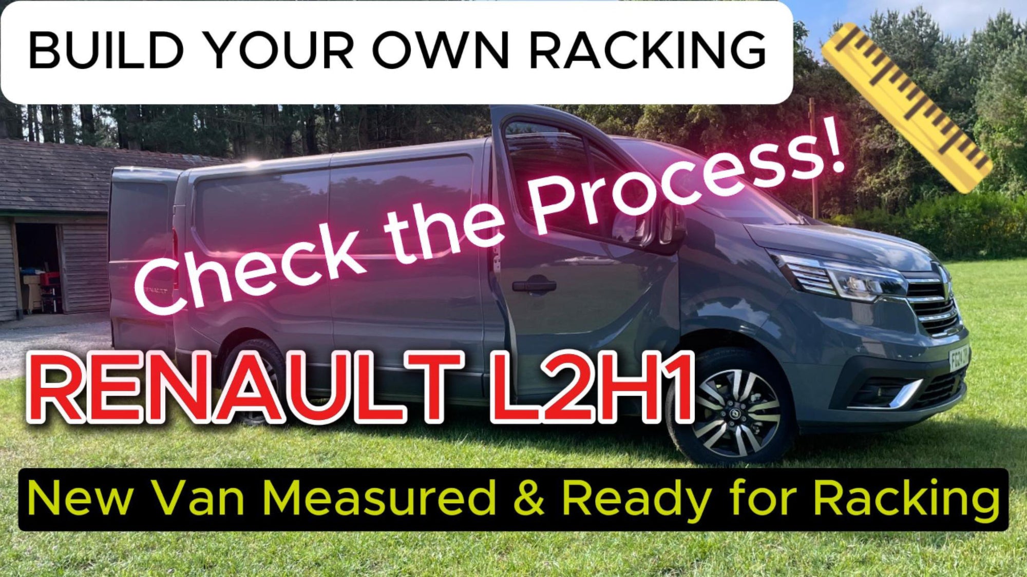 Van Measured and Ready for Racking - Check the Process – Custom ...