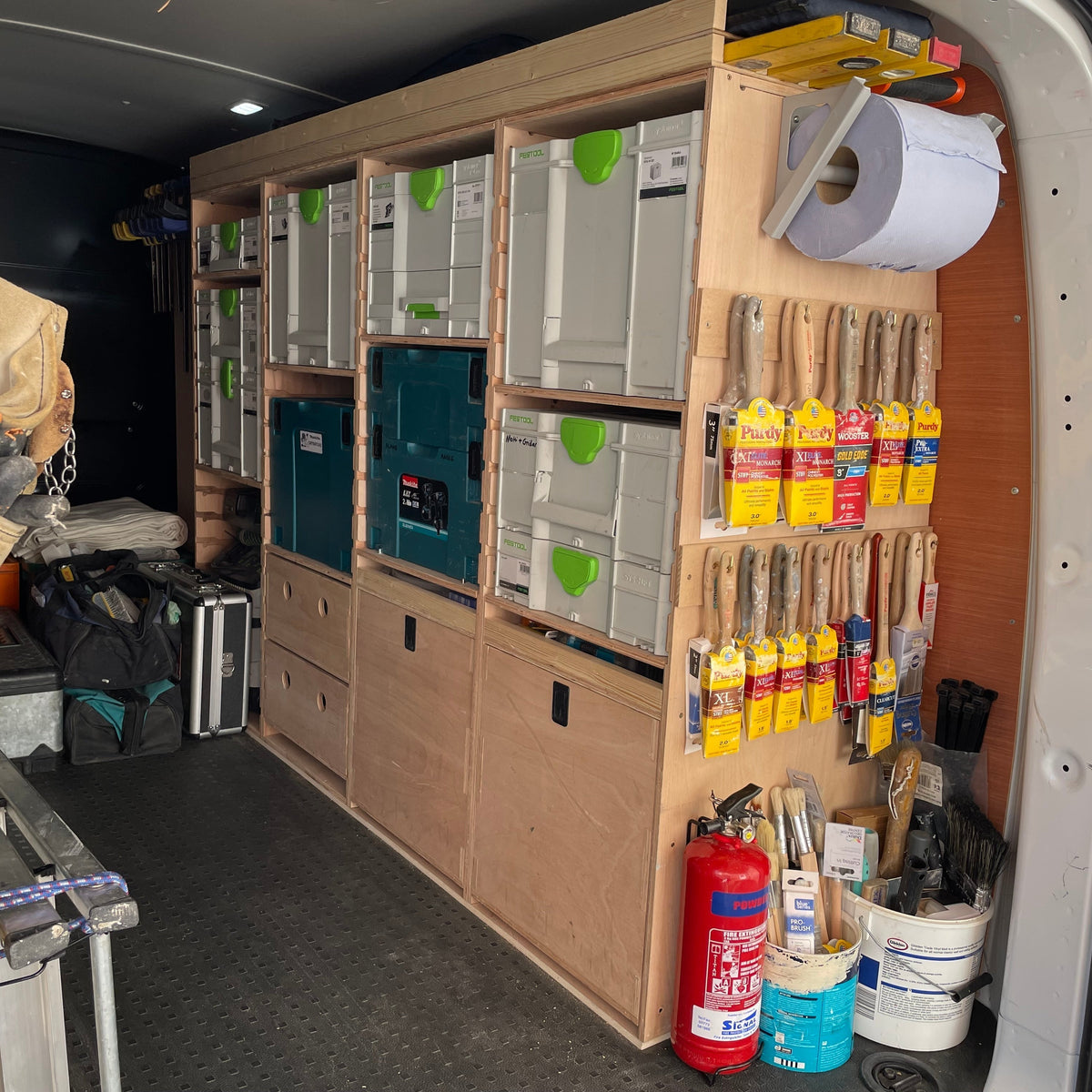Van Racking for Decorators | Lightweight Storage | Custom Solutions UK