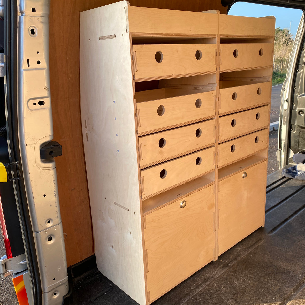 Maximize Your Van's Efficiency with Custom Solutions' Unique Racking S ...