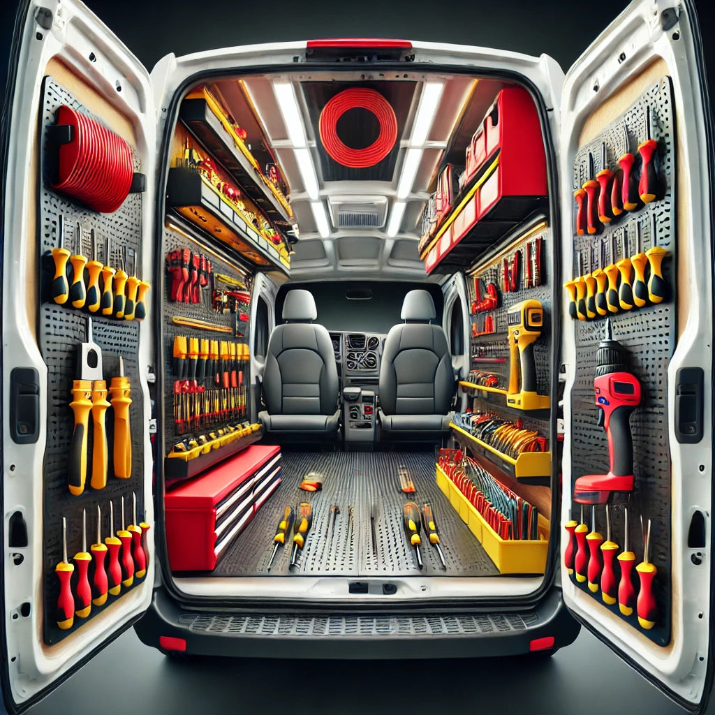 Electrician Wooden Van Racking Ideas – Custom Solutions UK