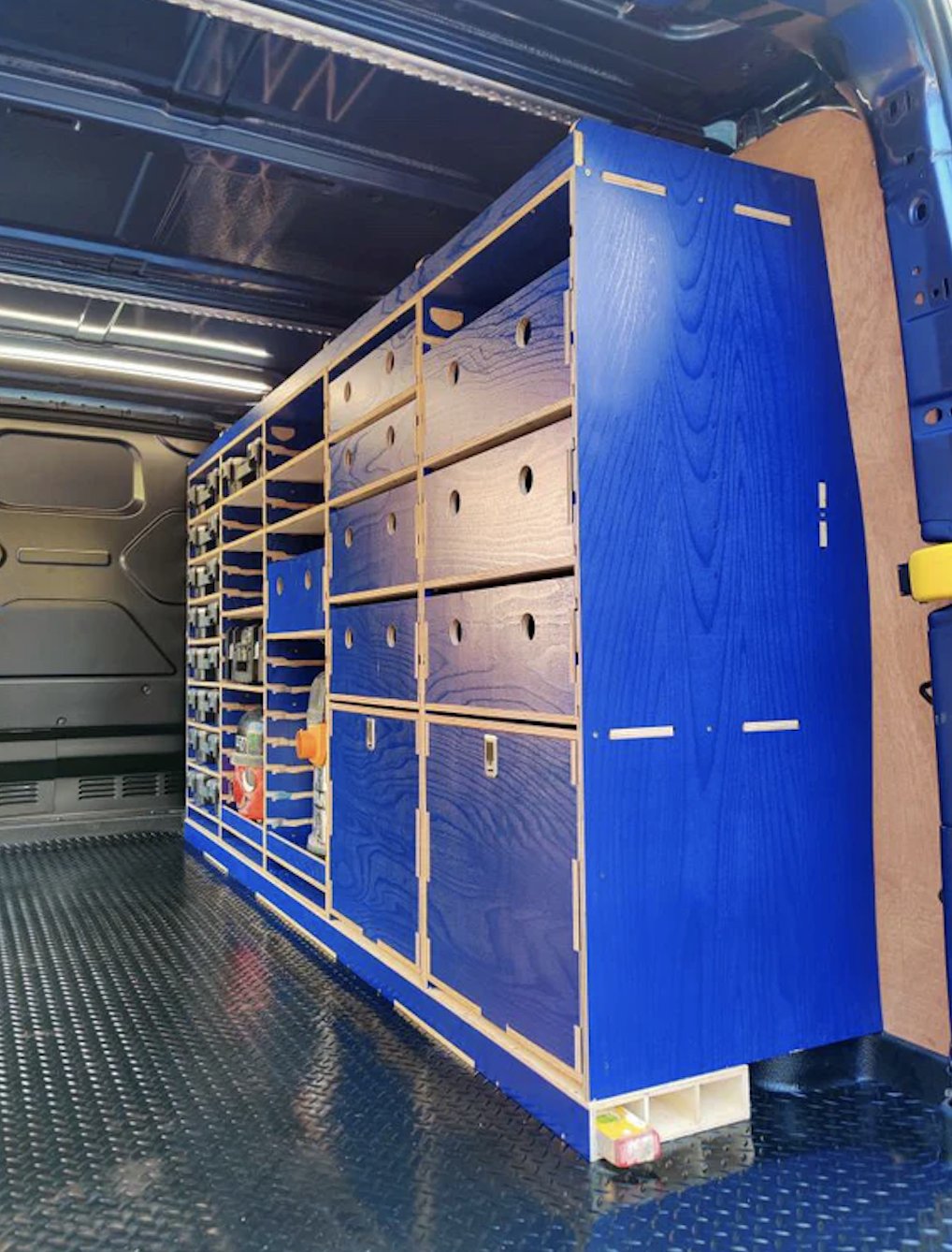 Trades Van Racking Ultimate Wooden Drawer Systems – Custom Solutions UK
