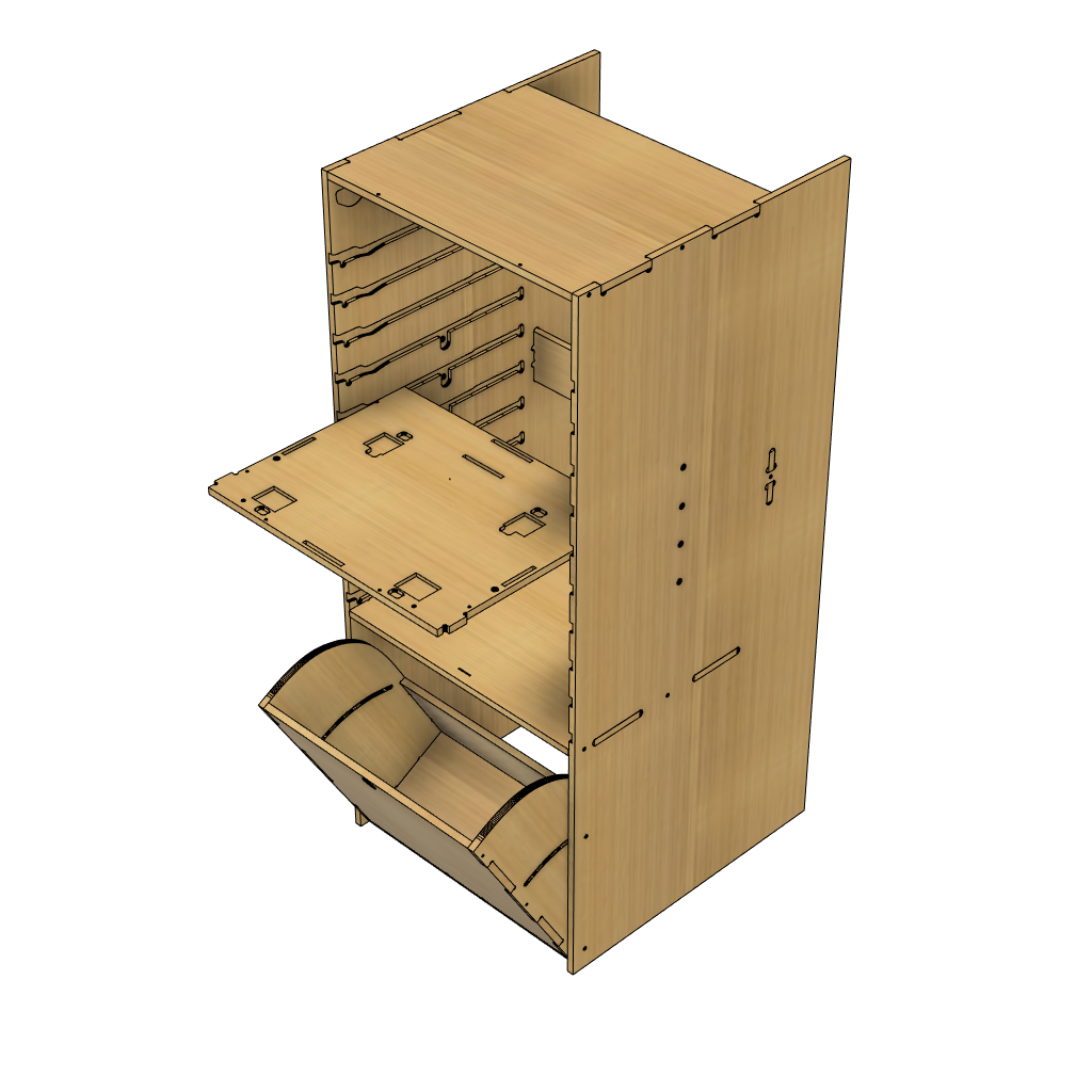 Modular Wooden Drawer System for Vans & Workshops | Custom Solutions UK
