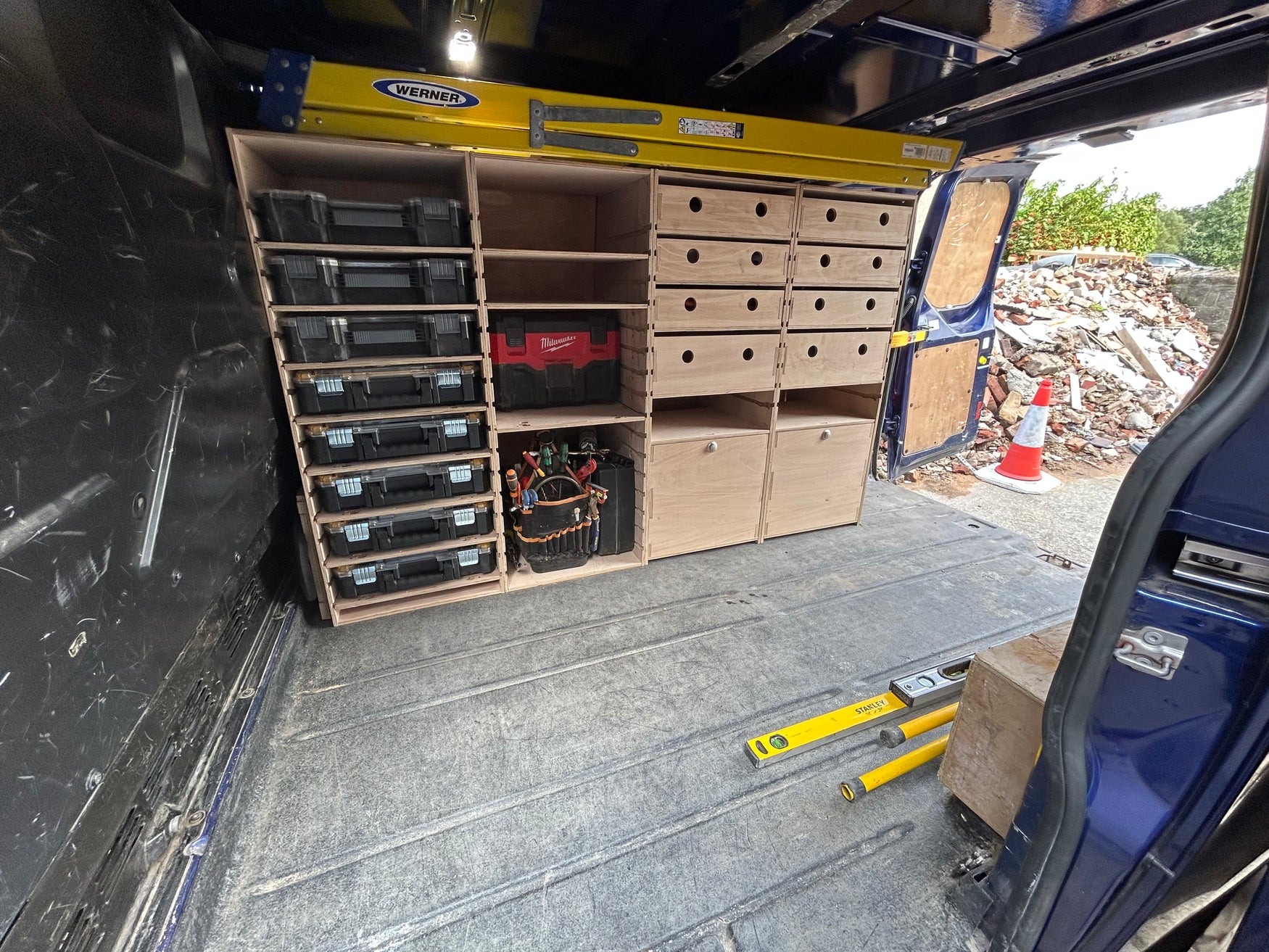 Pro Unique Range: Ultimate Van Racking System | Custom Solutions UK