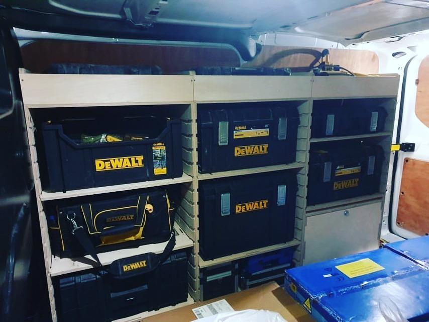 DEWALT TOUGH SYSTEM Van Racking Built by the trade for the trade ...